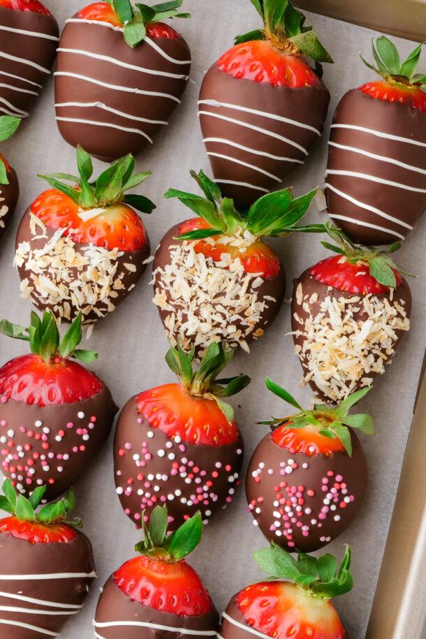 Chocolate Covered Strawberries - Easy Peasy Meals
