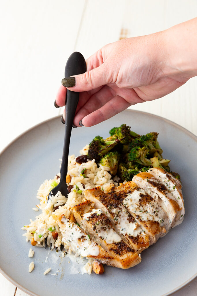 Chicken with Lemon Crema - Easy Peasy Meals