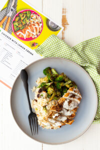 Chicken with Lemon Crema - Easy Peasy Meals