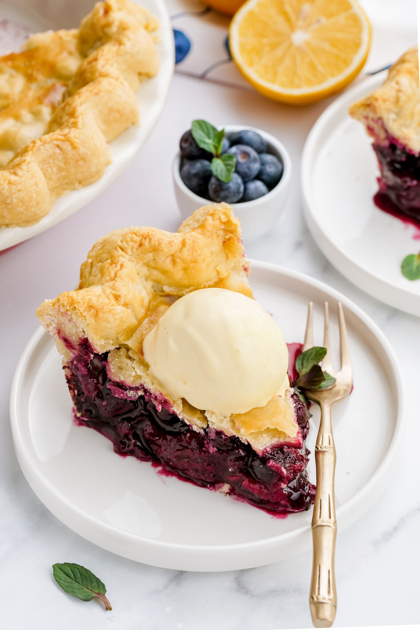 Blueberry Pie - Easy Peasy Meals