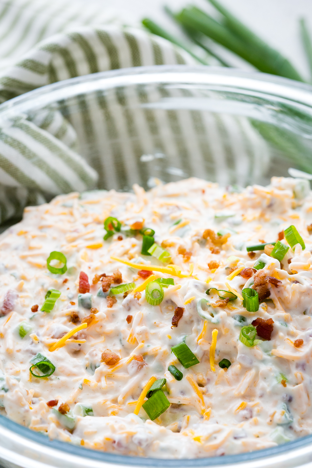 Bacon Cheddar Ranch Dip - Easy Peasy Meals