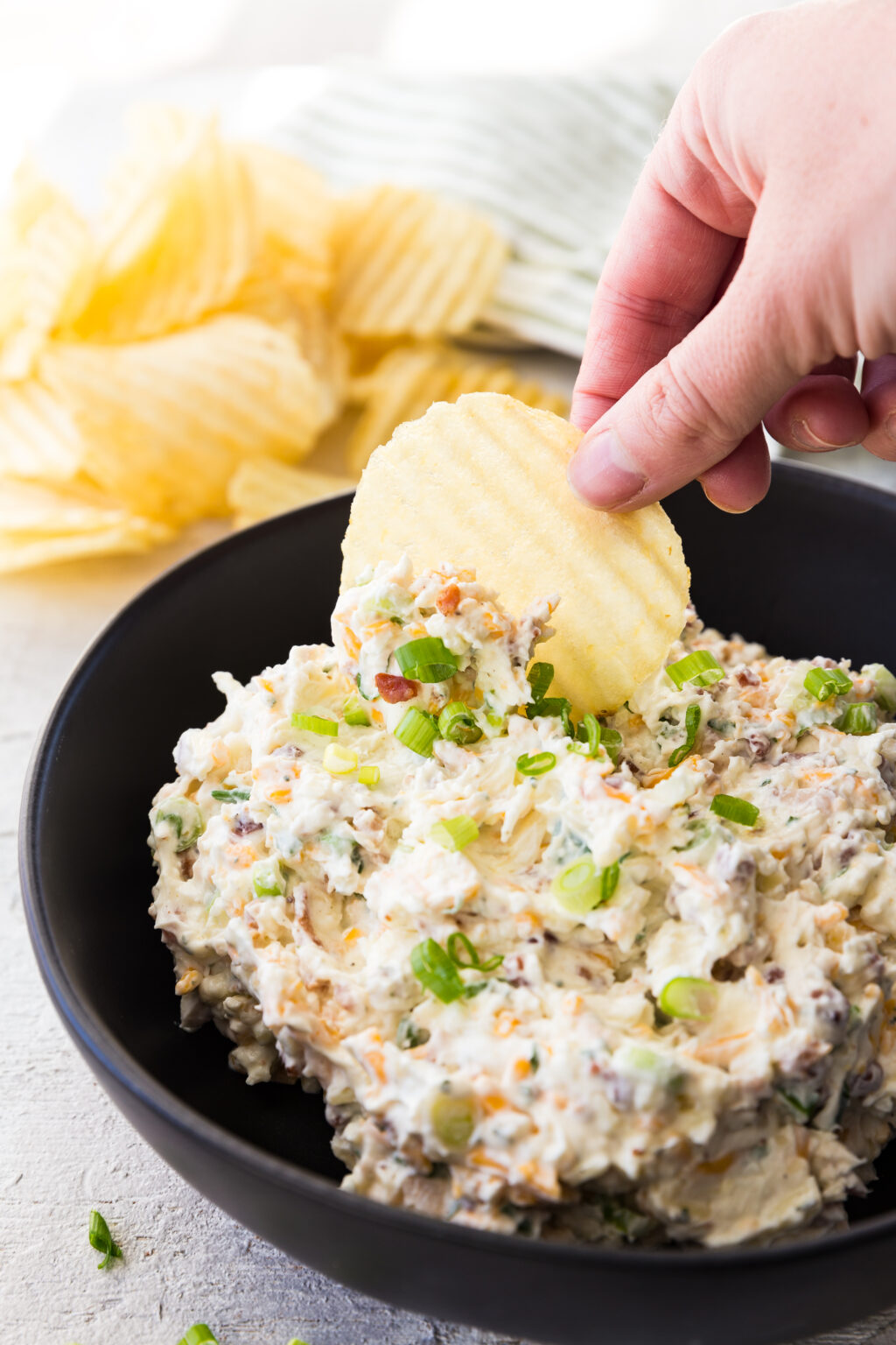 Loaded Potato Dip - Easy Peasy Meals