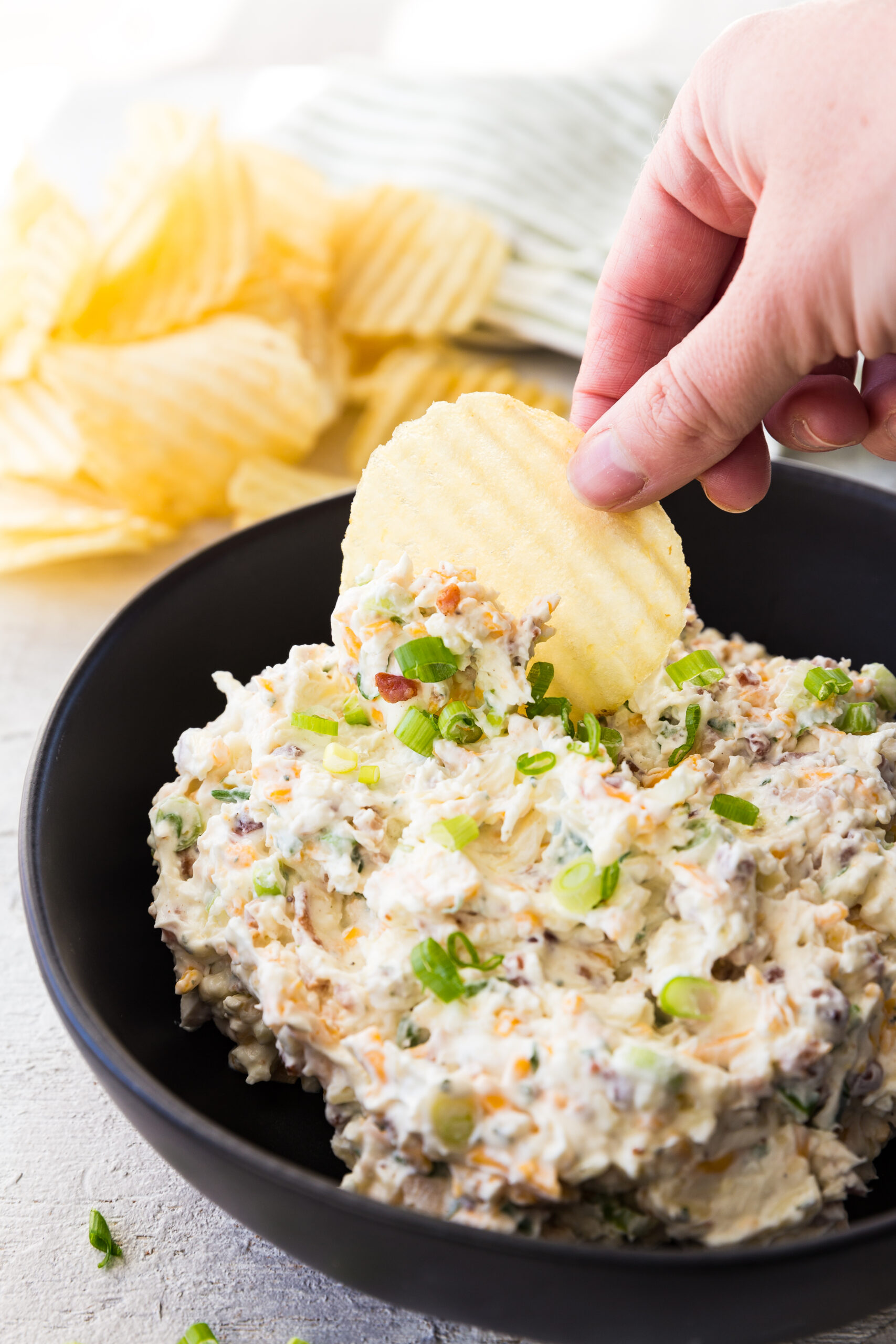 Loaded Potato Dip - Easy Peasy Meals