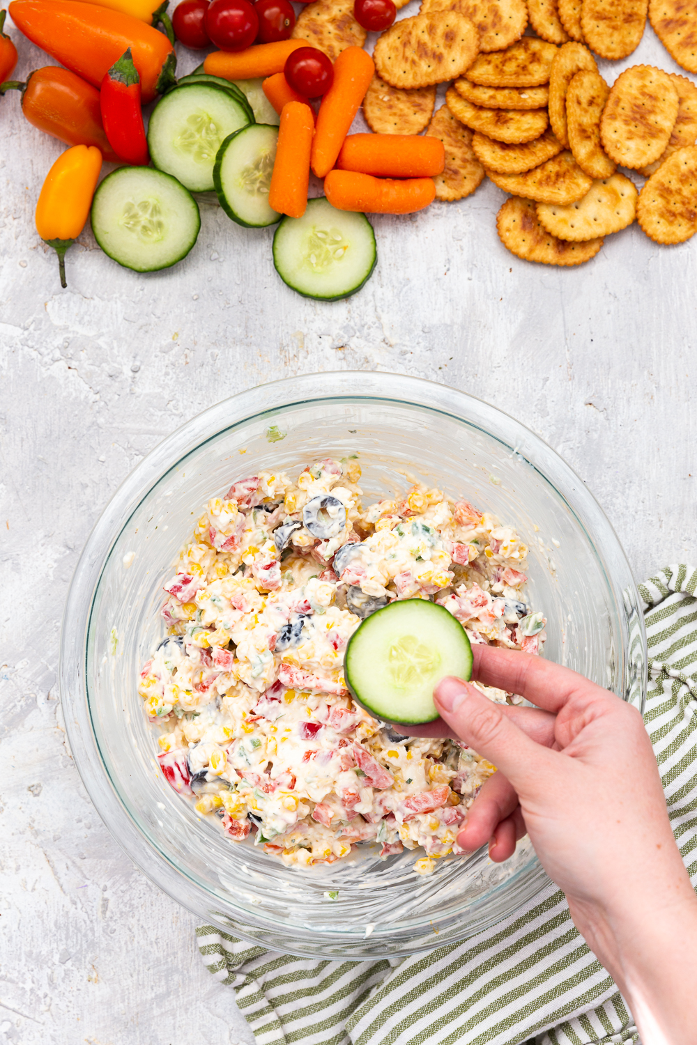Loaded Ranch Dip - Easy Peasy Meals