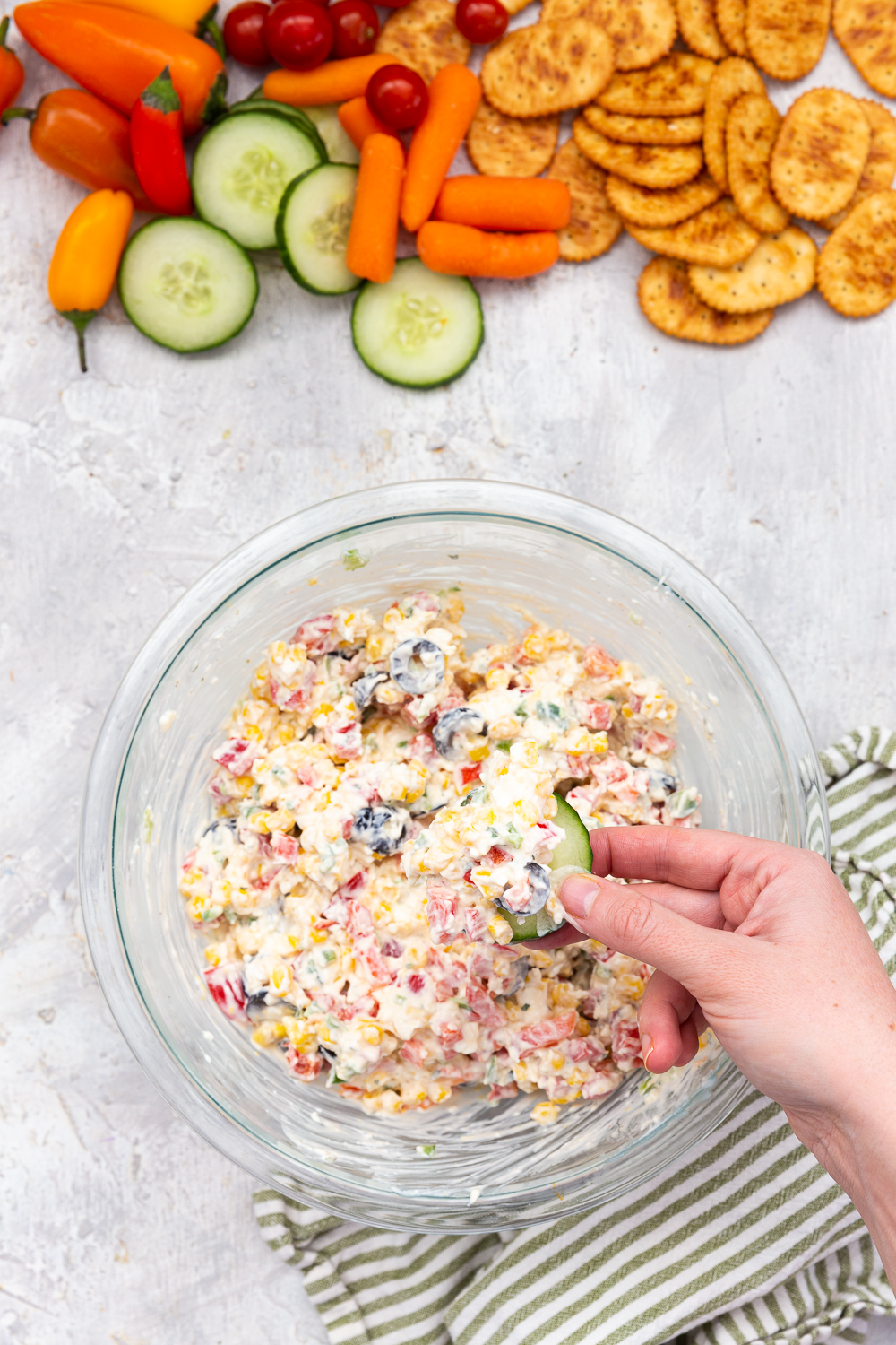 Loaded Ranch Dip - Easy Peasy Meals