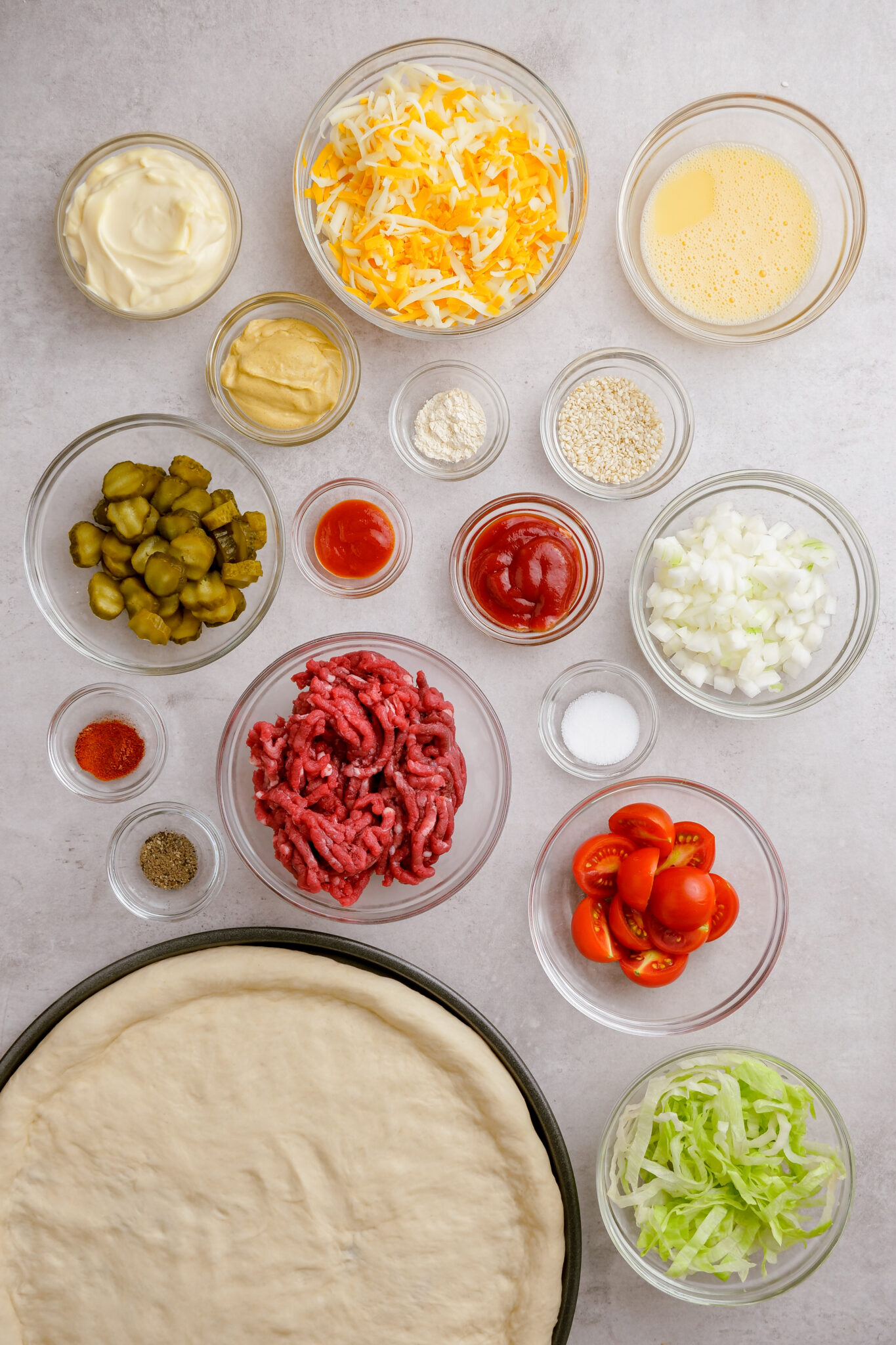 Cheeseburger Pizza - Easy Peasy Meals