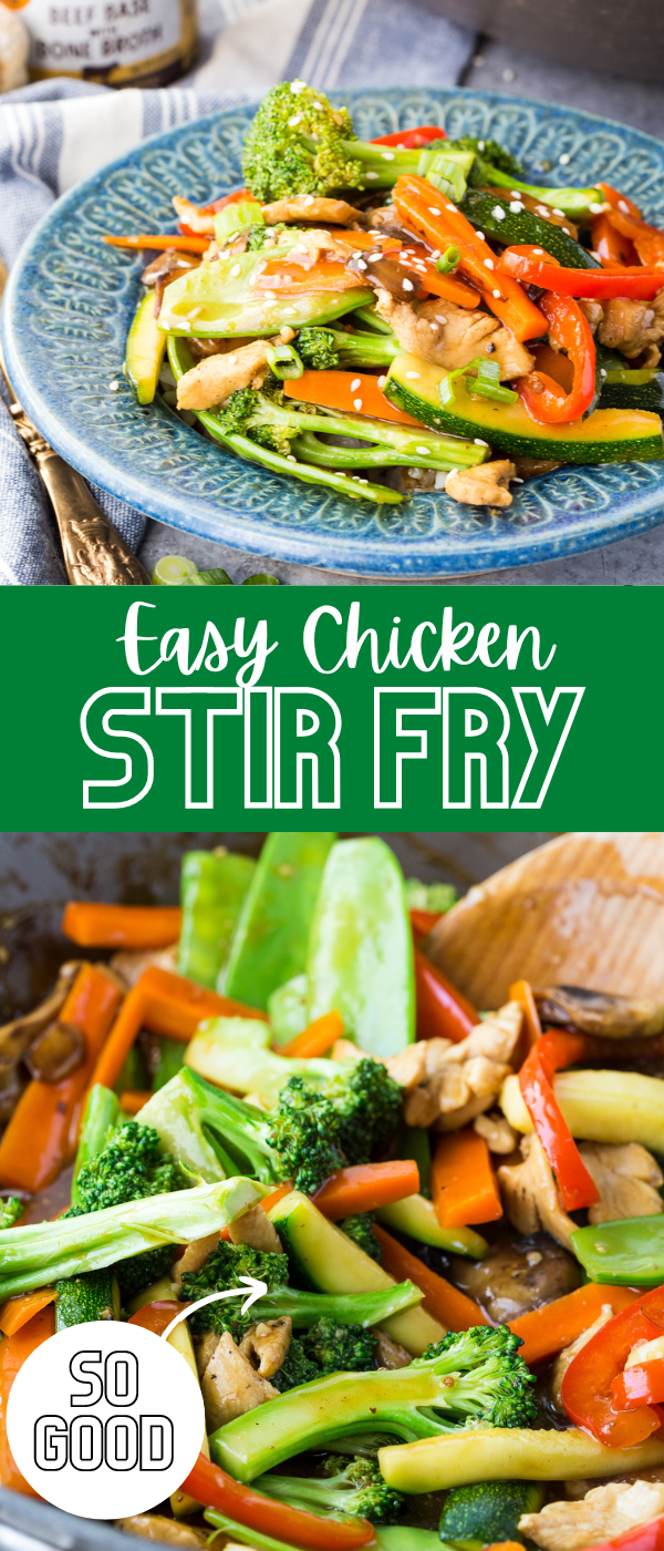 Easy Chicken Stir Fry - Easy Peasy Meals