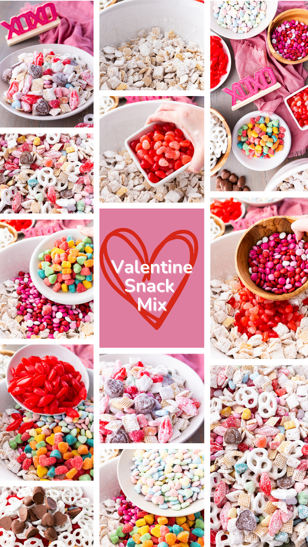 Valentine Snack Mix - Easy Peasy Meals