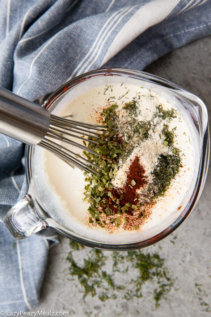 Chipotle Ranch Dressing - Easy Peasy Meals