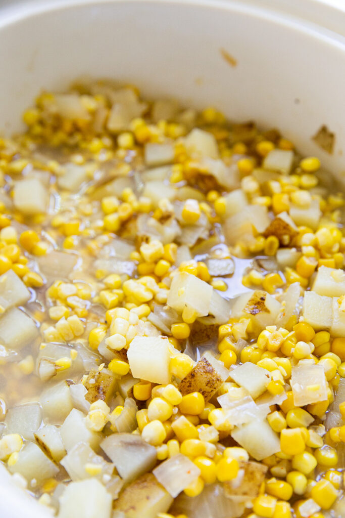 Slow Cooker Corn Chowder - Easy Peasy Meals
