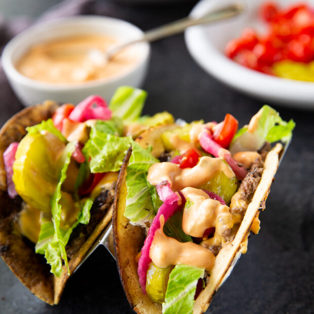 Smashburger Tacos - Easy Peasy Meals