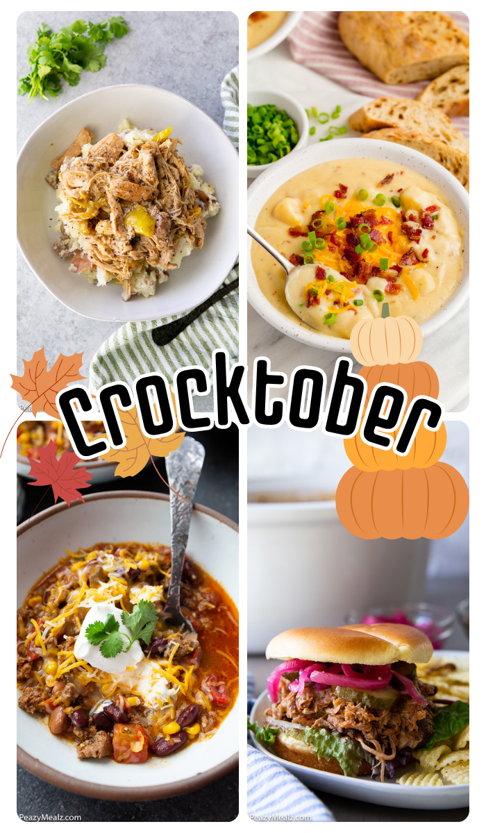 Crocktober - Easy Peasy Meals